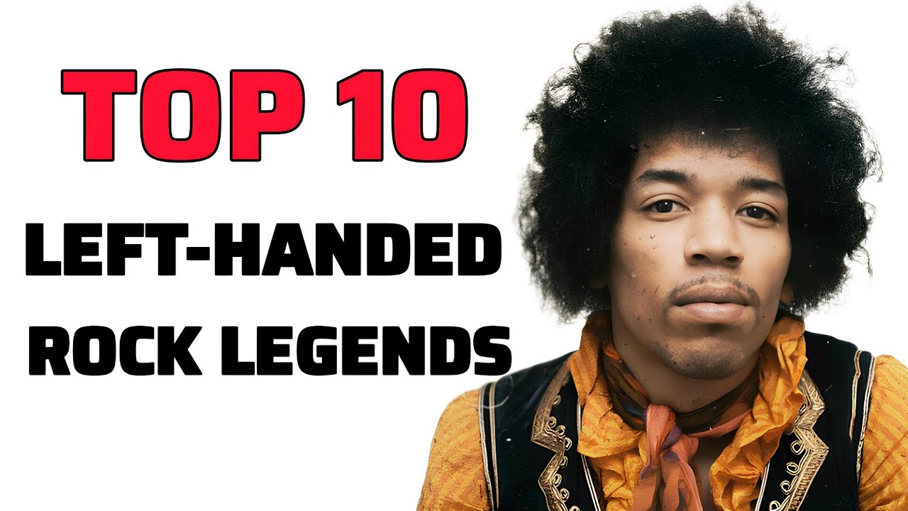 10 Left-Handed Rock Legends Who Changed Music - YouTube