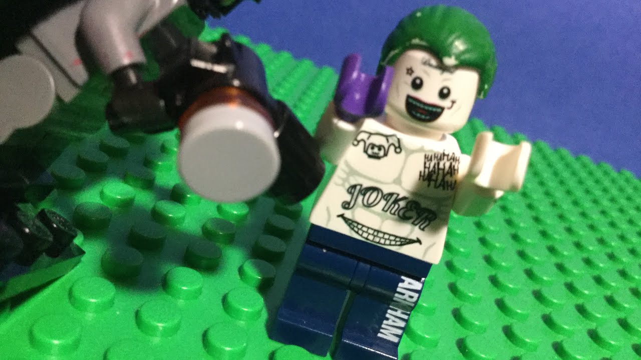 Lego Batman kills Jared Leto joker - YouTube