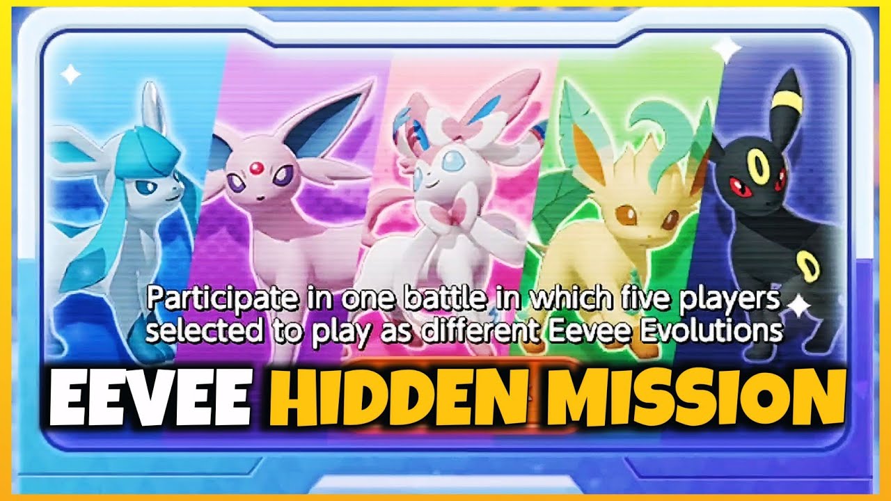 How to Claim Hidden Rewards Eevee's Daily Walk Missions - Pokemon Unite ...