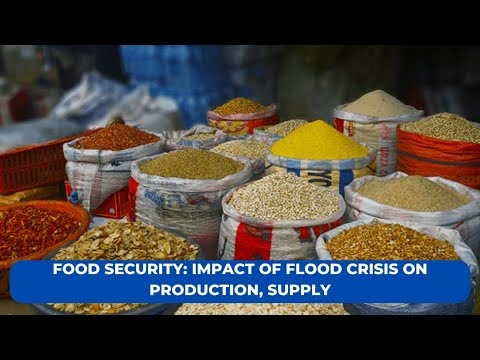 FOOD SECURITY: IMPACT OF FLOOD CRISIS ON PRODUCTION, SUPPLY - YouTube