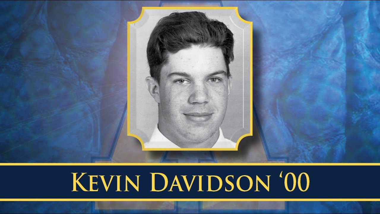 Kevin Davidson '00 - Allegheny Hall of Fame Induction Speech - YouTube