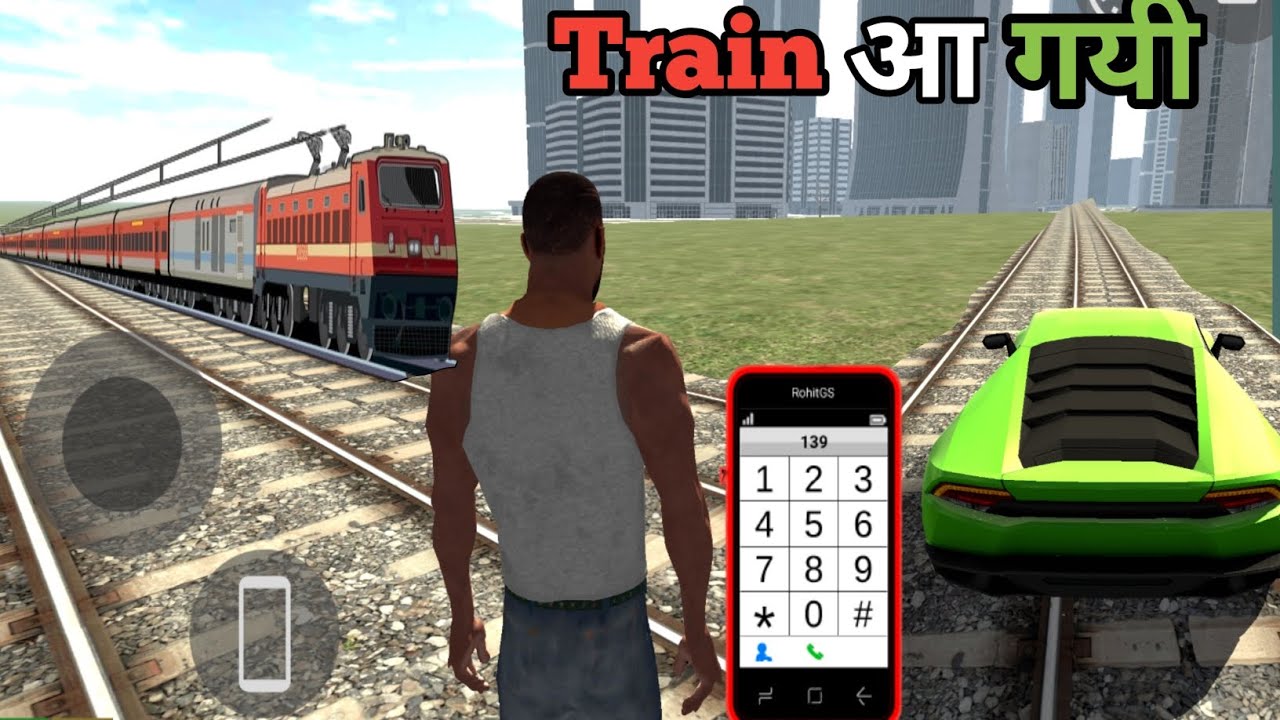 Train पटरी Cheat Code|Train code|New Update Train Indian bike driving 3d Game - YouTube