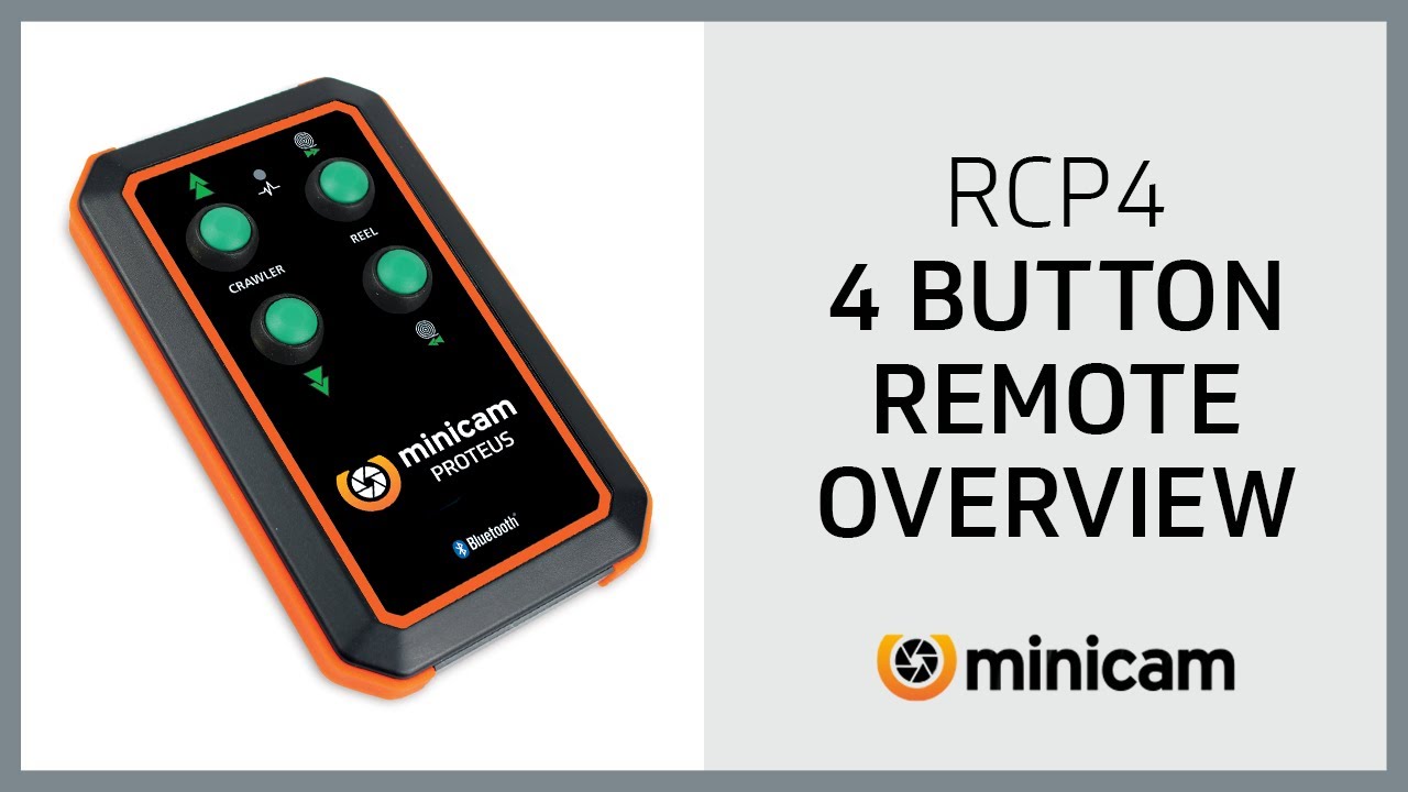 RCP4 4 Button Remote Control for Motorised Cable Reel - YouTube