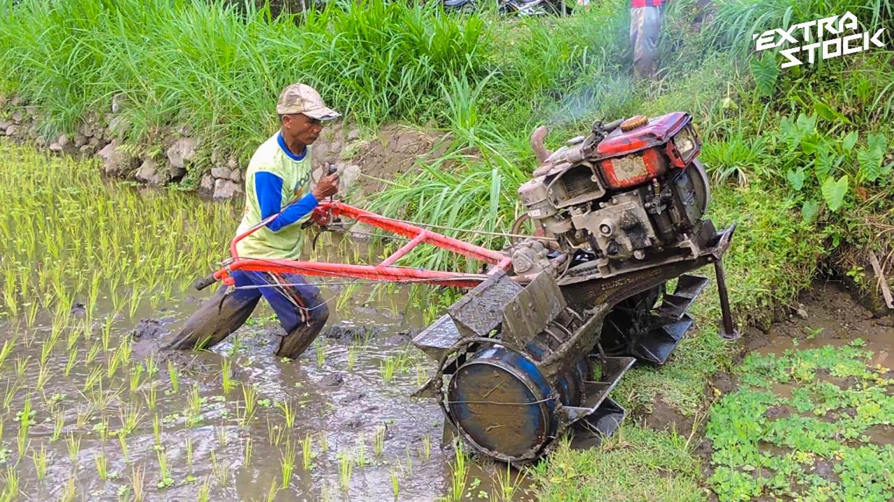 Ringan Dan Gesit! Traktor Quick Capung Metal Dengan Diesel Yanmar ...