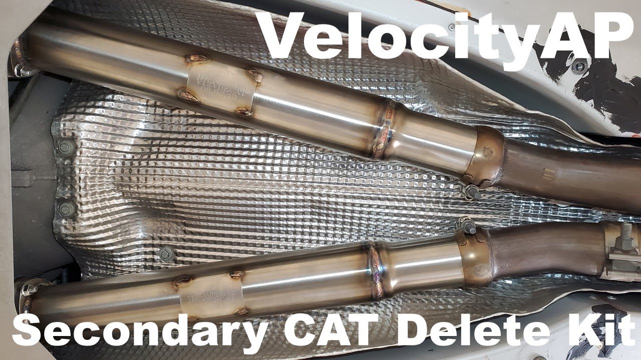 Installing a Velocity AP Secondary CAT Delete Kit in an Aston Martin ...