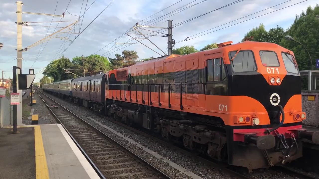 Irish Rail 071 Class Loco 071 passes Lansdowne Road on RPSI “Second ...