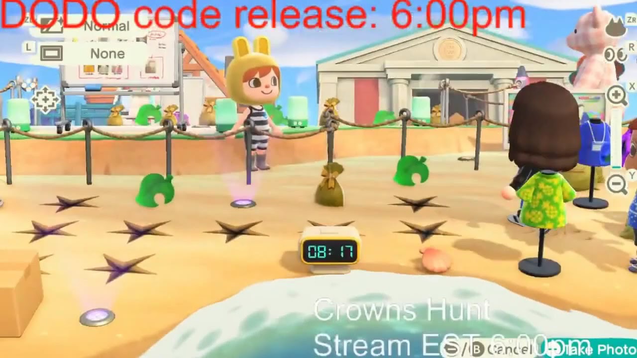 Crown Hunt animal crossing 5-7-2020 - YouTube