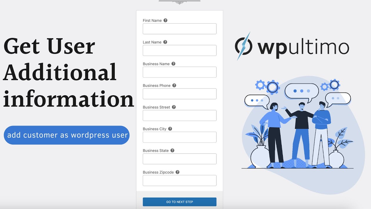 WP Ultimo V1 Getting User Information addon - YouTube