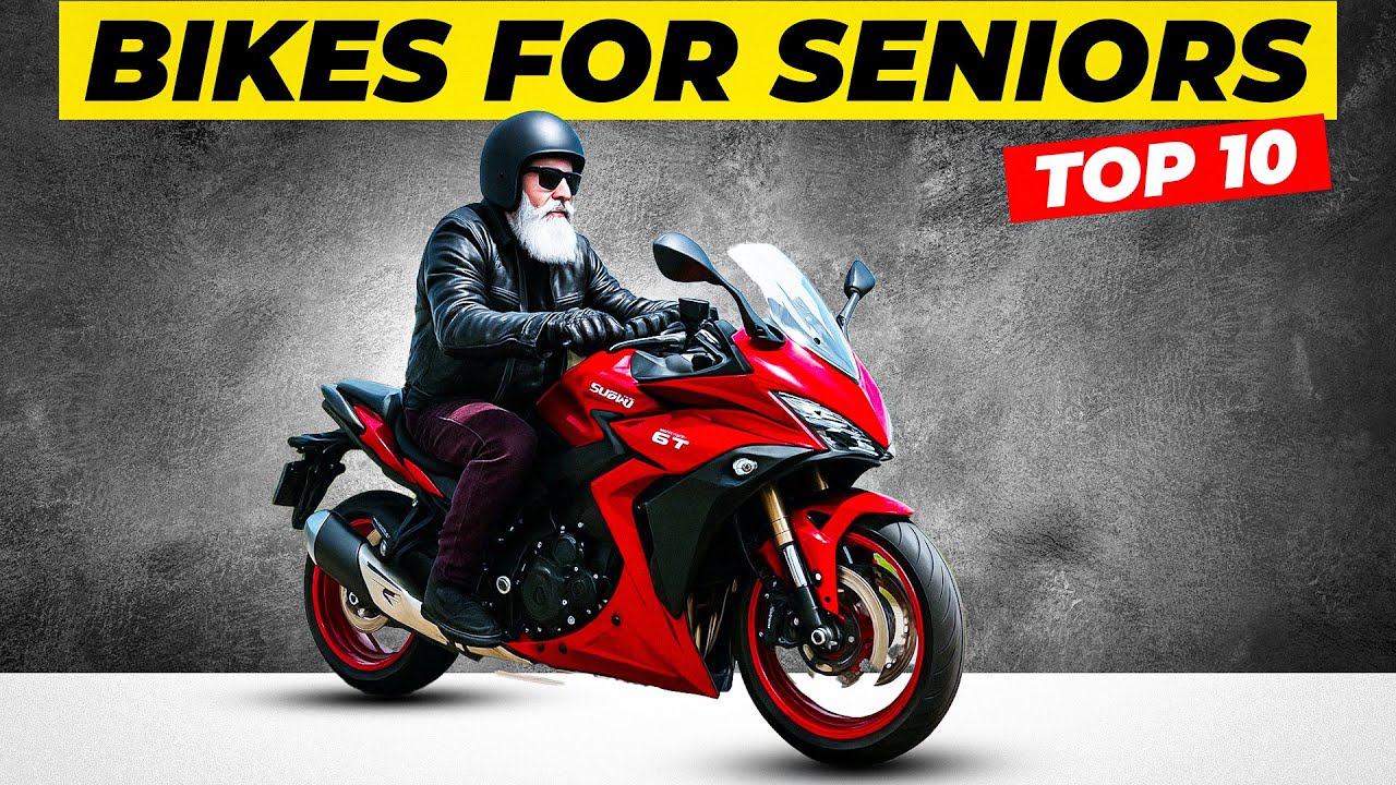 10 PERFECT Senior Motorcycles in 2025 (NO BACK PAIN) - YouTube