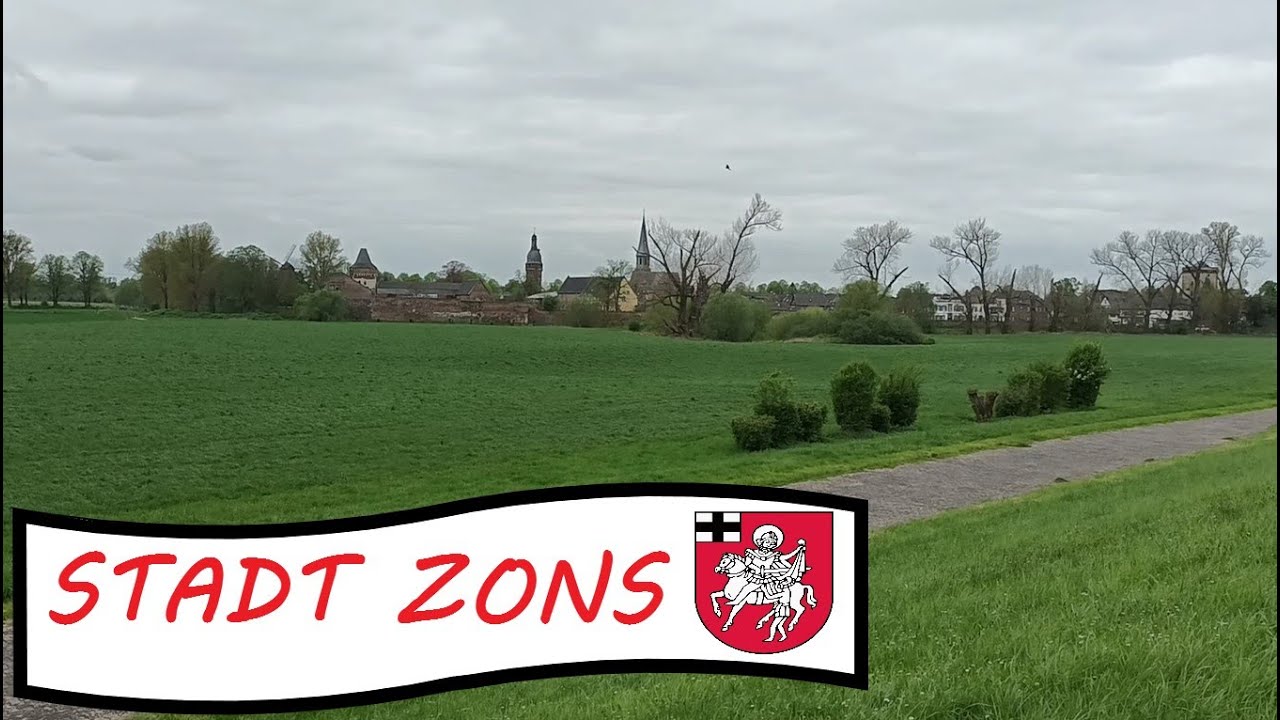 Impressionen aus der historischen Altstadt von Zons - YouTube