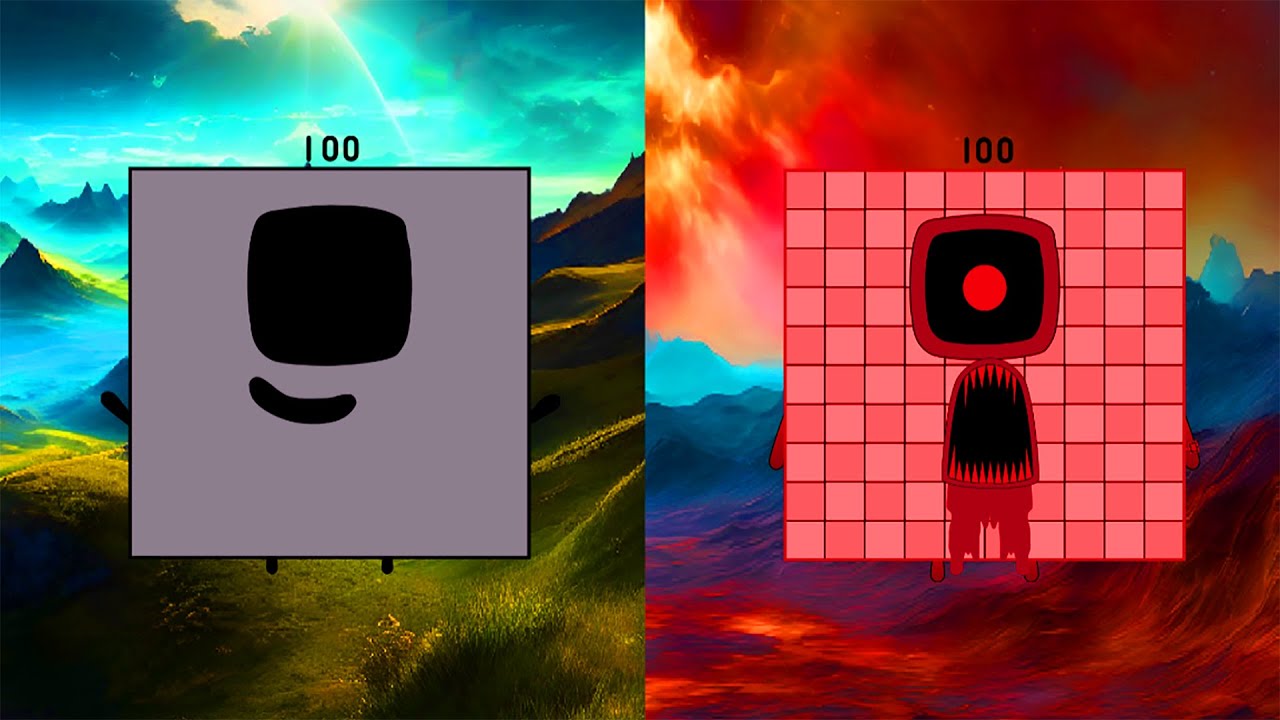 Uncannyblocks Band Different Tens (10-100) Not Gloriously Vs Massive ...