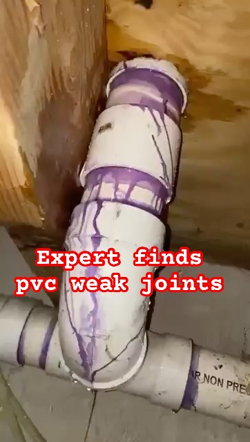 Leaking PVC Pipes 💧⚠️ | Weak Joints, Real Problem | Expert Unclog #shorts#expertunclog#leaking# ...