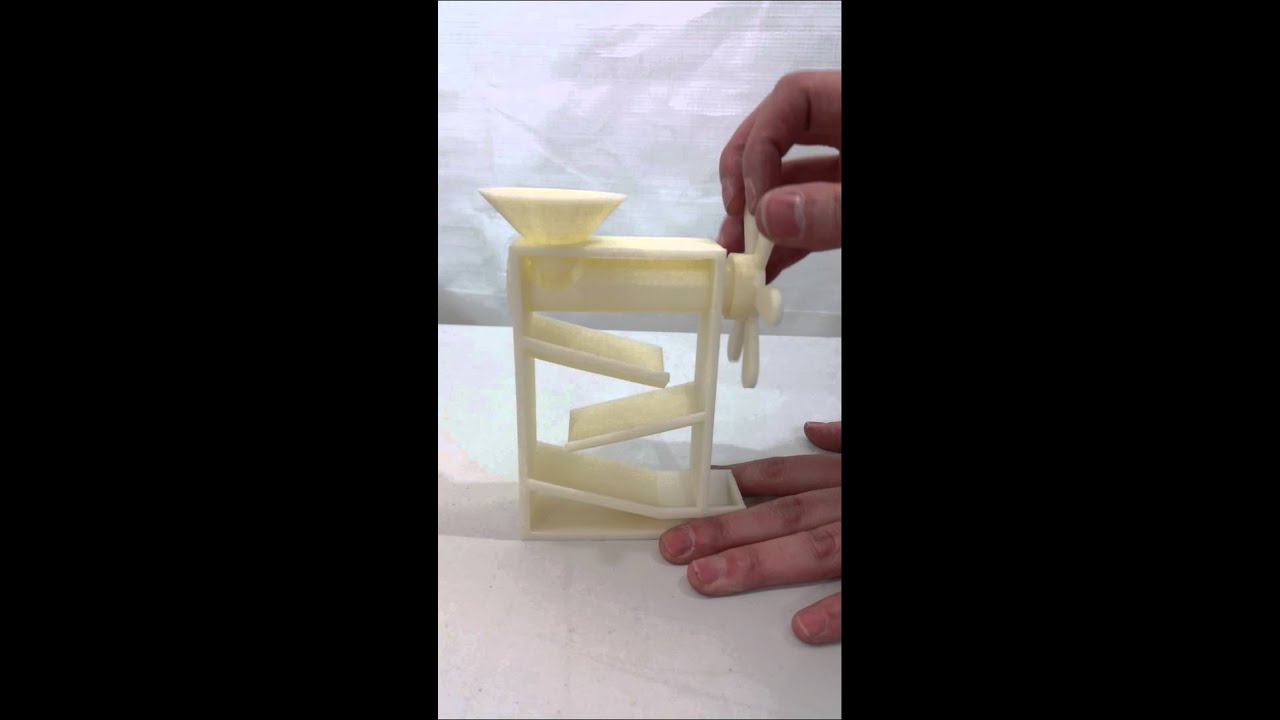 Simple vending machine by 3D printing - YouTube