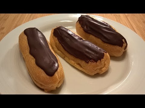 Eclairs au Chocolat Sans Beurre