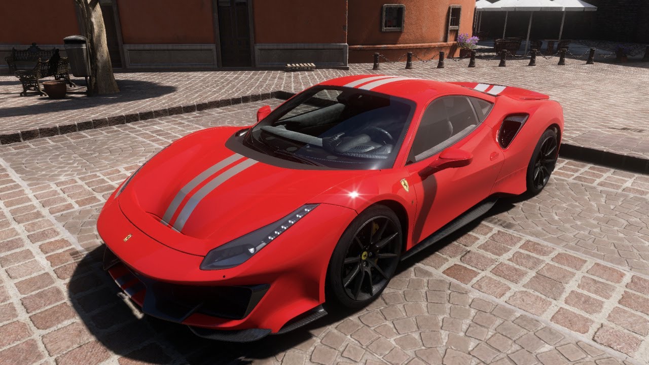 페라리 488 피스타 Ferrari 488 pista forza horizon 5 4K - YouTube