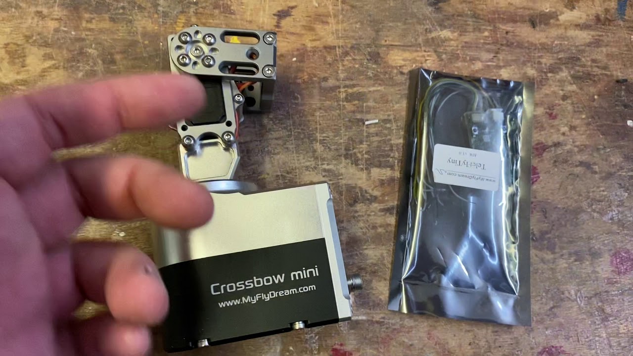 Unboxing & Overview - MyFlyDream Mini Crossbow Antenna Tracker - YouTube