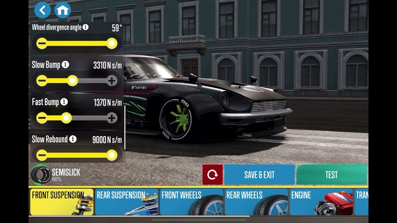 CarX Drift Racing 2 Midnight Pro Drift 3 Tune - YouTube