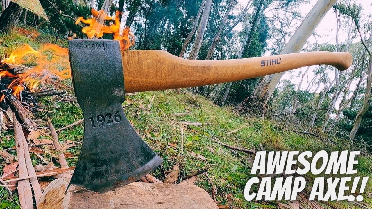 STIHL 1926 Forestry Axe!! An Excellent Camp Axe. - YouTube
