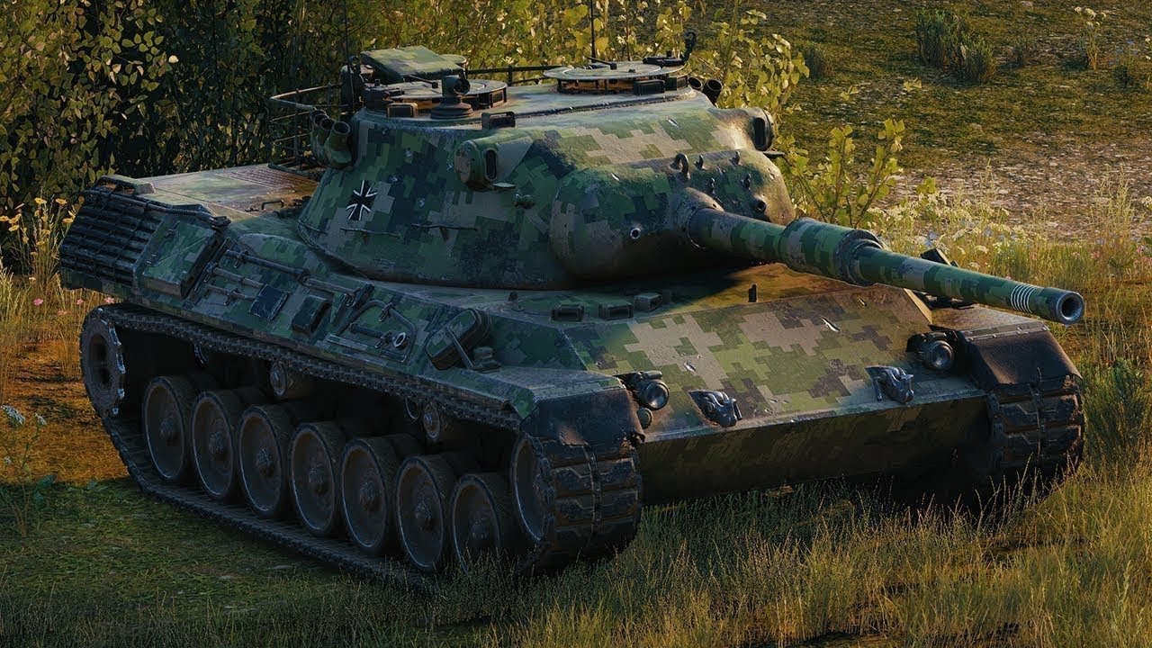 Leopard 1 war thunder - YouTube