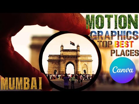 Best famous places in Mumbai animation video || How to edit places ...