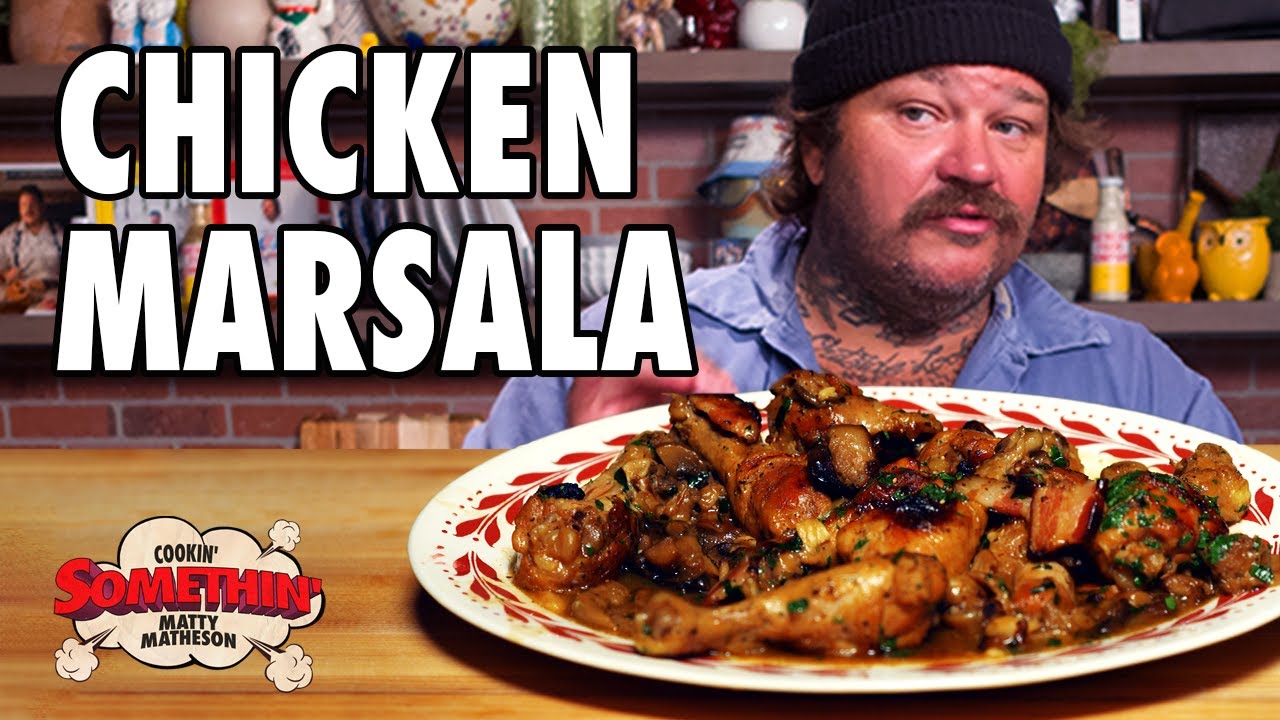 Matty's Weeknight Chicken Marsala & Polenta Bowl | Cookin' Somethin' w/ Matty Matheson - YouTube