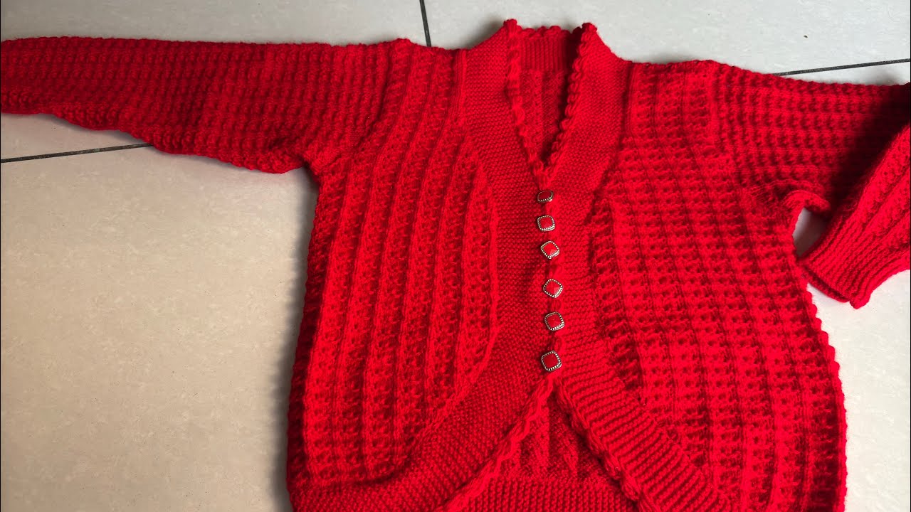 HAND KNITTING DESIGN EASY PATTERN || BOLERO JACKET (PART=1) - YouTube