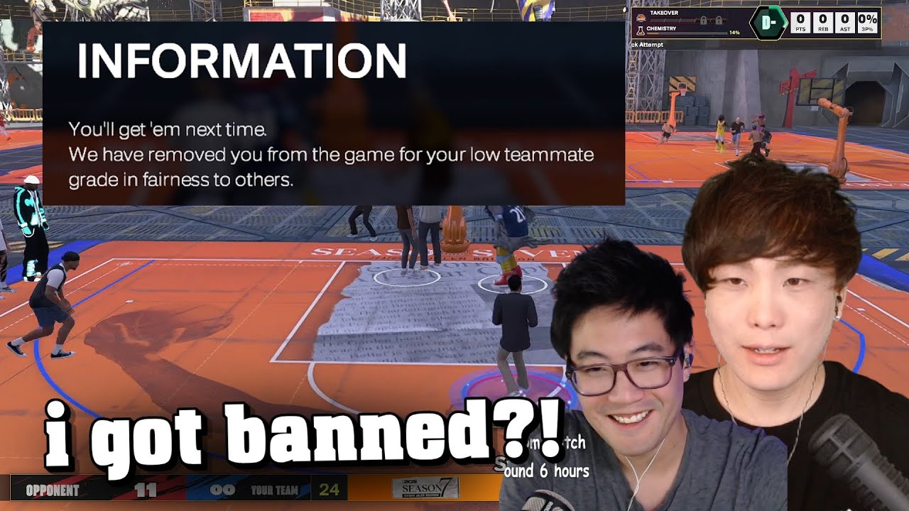 [HILARIOUS] Sykkuno GETS BANNED After Playing NBA 2k25 - YouTube