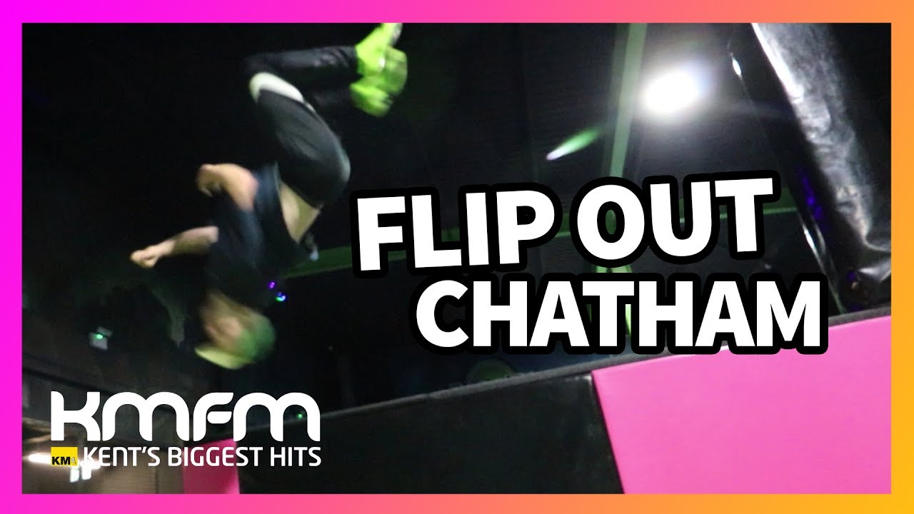 Flip Out Chatham | kmfm Breakfast with Garry & Laura - YouTube