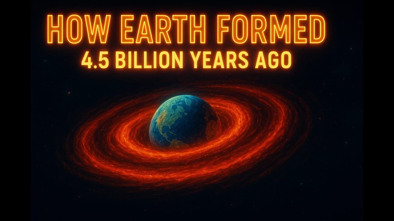 🌍 How Earth Formed 4.5 Billion Years Ago | The Epic Story of Our Planet ...