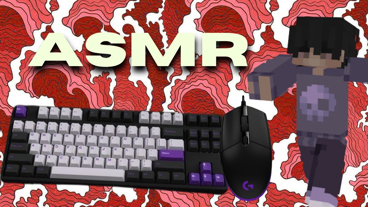 Keyboard + Mouse relaxing Bed Wars ASMR #3 - YouTube