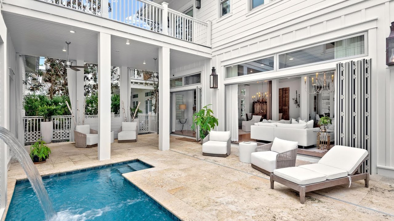 WaterColor Beach Florida House Tour - 07 Bed Rooms - YouTube