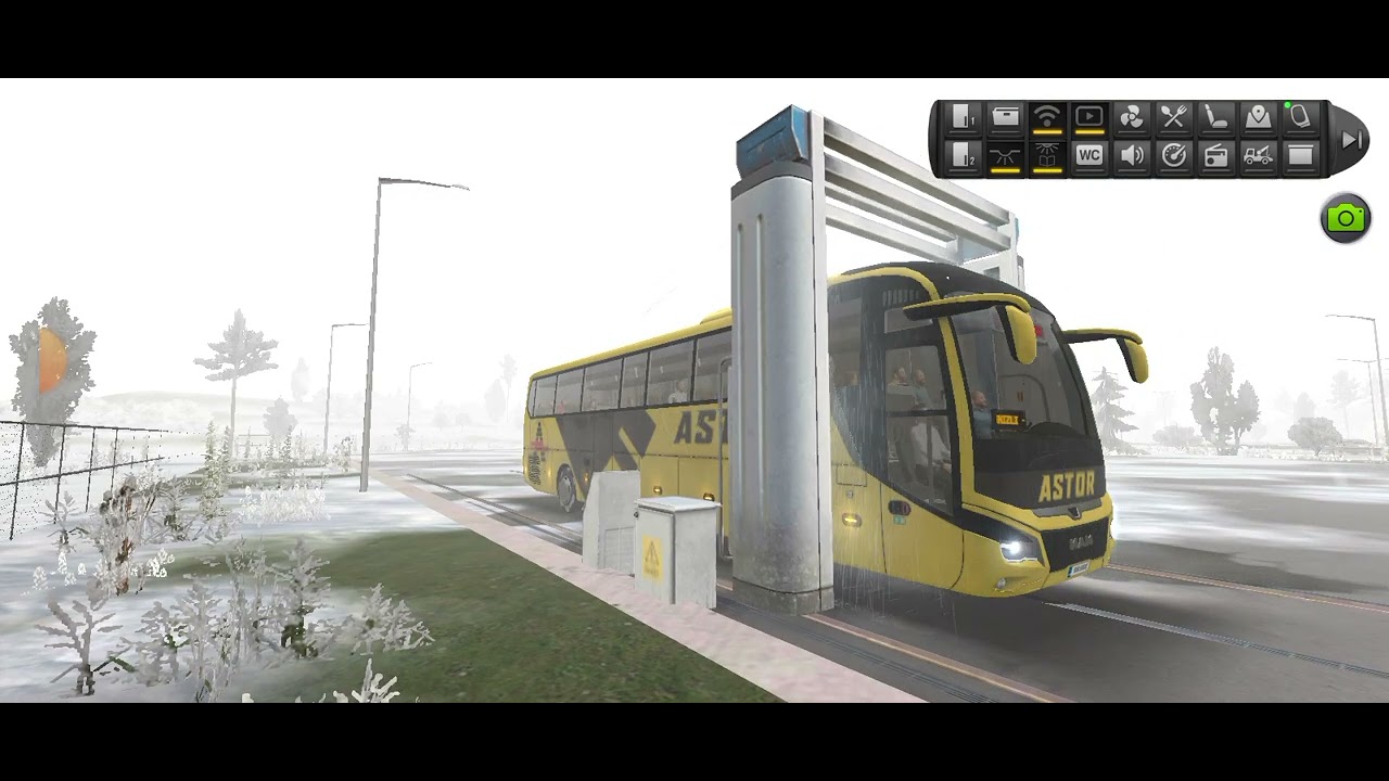 Europe Highway New Amazing Bus Terminal With Cafeteria Country Turkey ...