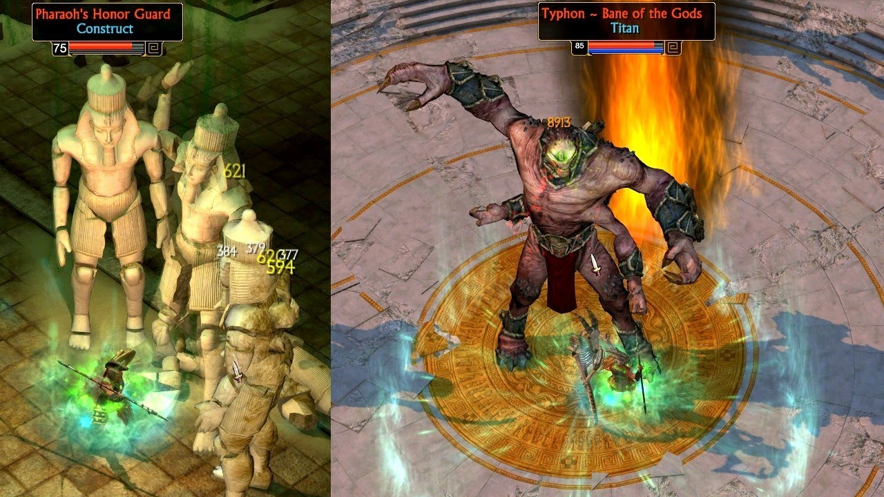 Titan Quest ETERNAL EMBERS: The BLOODY AMAZING Build VS BOSSES of Act2 & Act 3! - YouTube