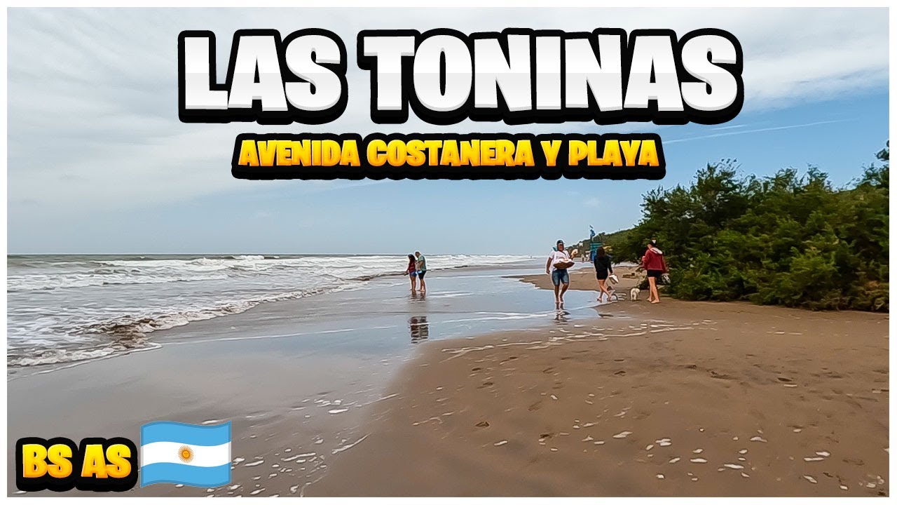 Estas son las Playas de Las Toninas [4K] - YouTube