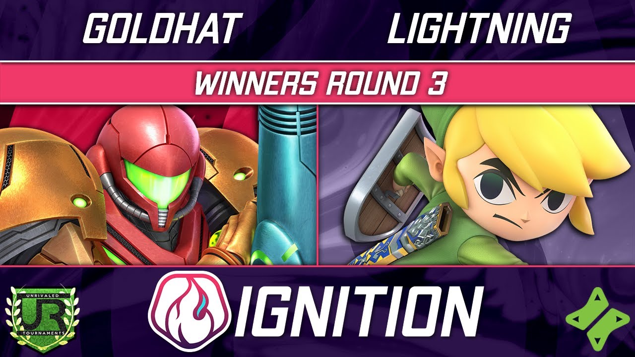 Goldhat (Samus) vs Lightning (Toon Link) - Ignition 375 WINNERS ROUND 3 - YouTube