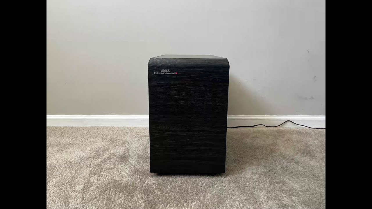 Jamo SW 400E Home Theater Powered Active Subwoofer - YouTube