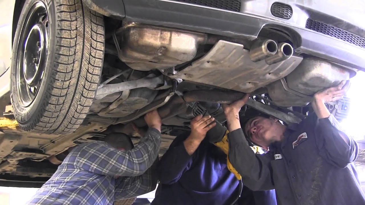 Mini Cooper S One Ball Exhaust Mod - YouTube