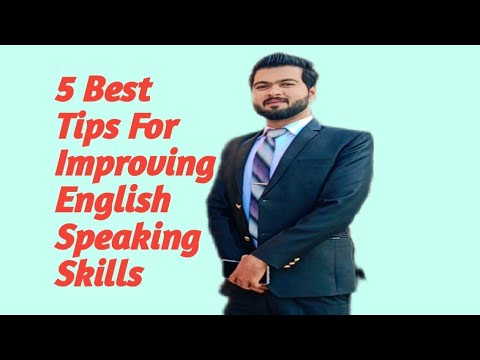 5 Best Tips For Improving English Speaking Skills - YouTube