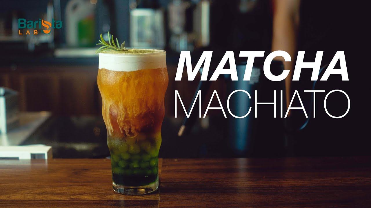 Cách làm món MATCHA MACCHIATO siêu dễ , đậm đà ! - YouTube