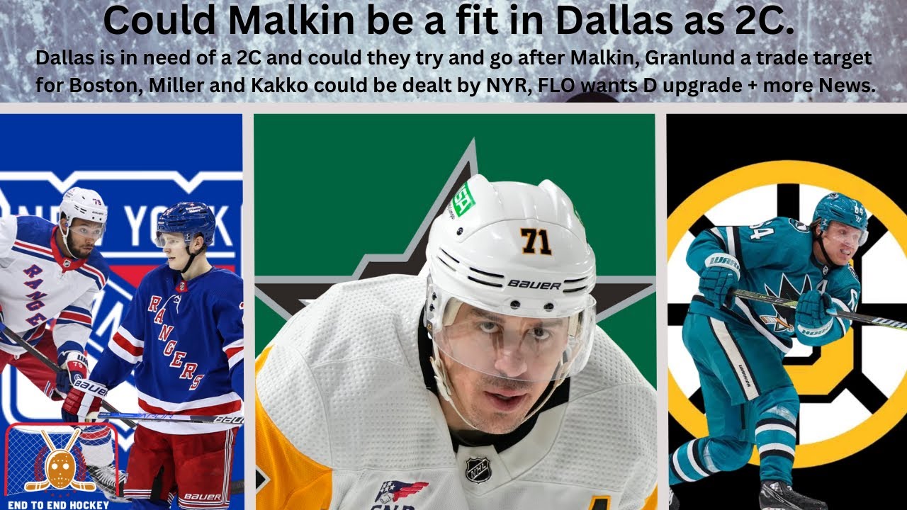 NHL Trade Rumours: could Malkin head to DAL, Granlund to Boston? Young ...