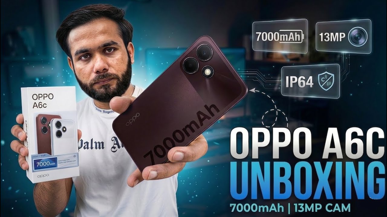 Oppo A6c unboxing | First impressions and Review - YouTube