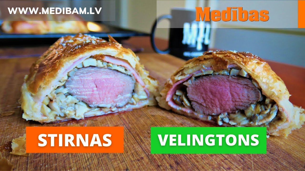 Stirnas Velingtons ar baravikām - YouTube