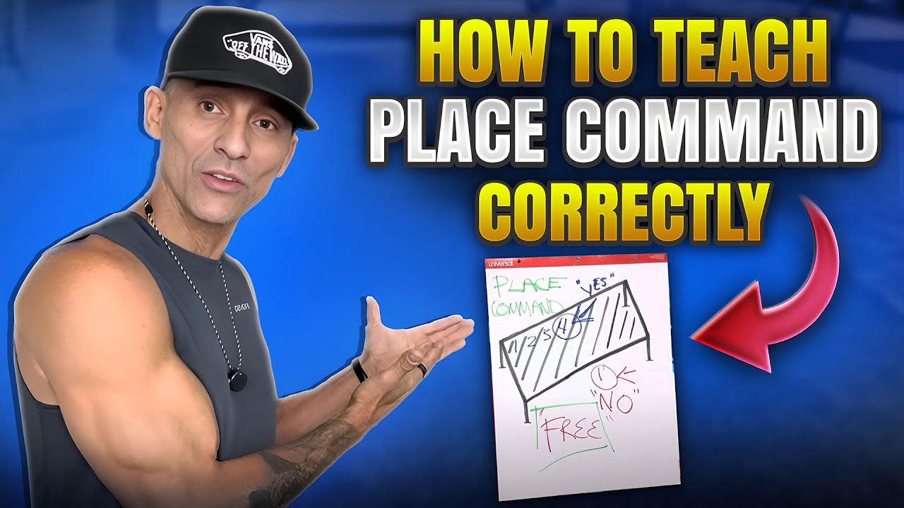 HOW TO: Teach the PLACE Command Correctly | Dog Training Markers ...