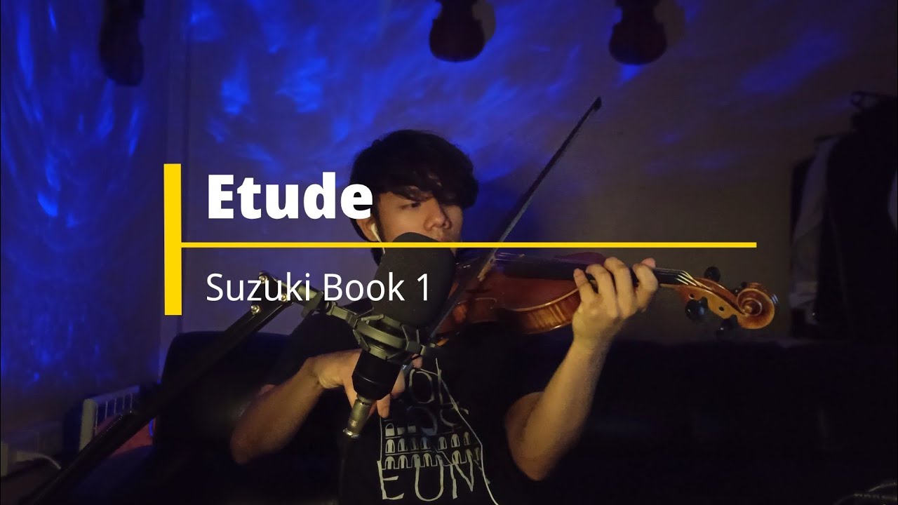 Etude | Suzuki Book 1 - Violin - YouTube