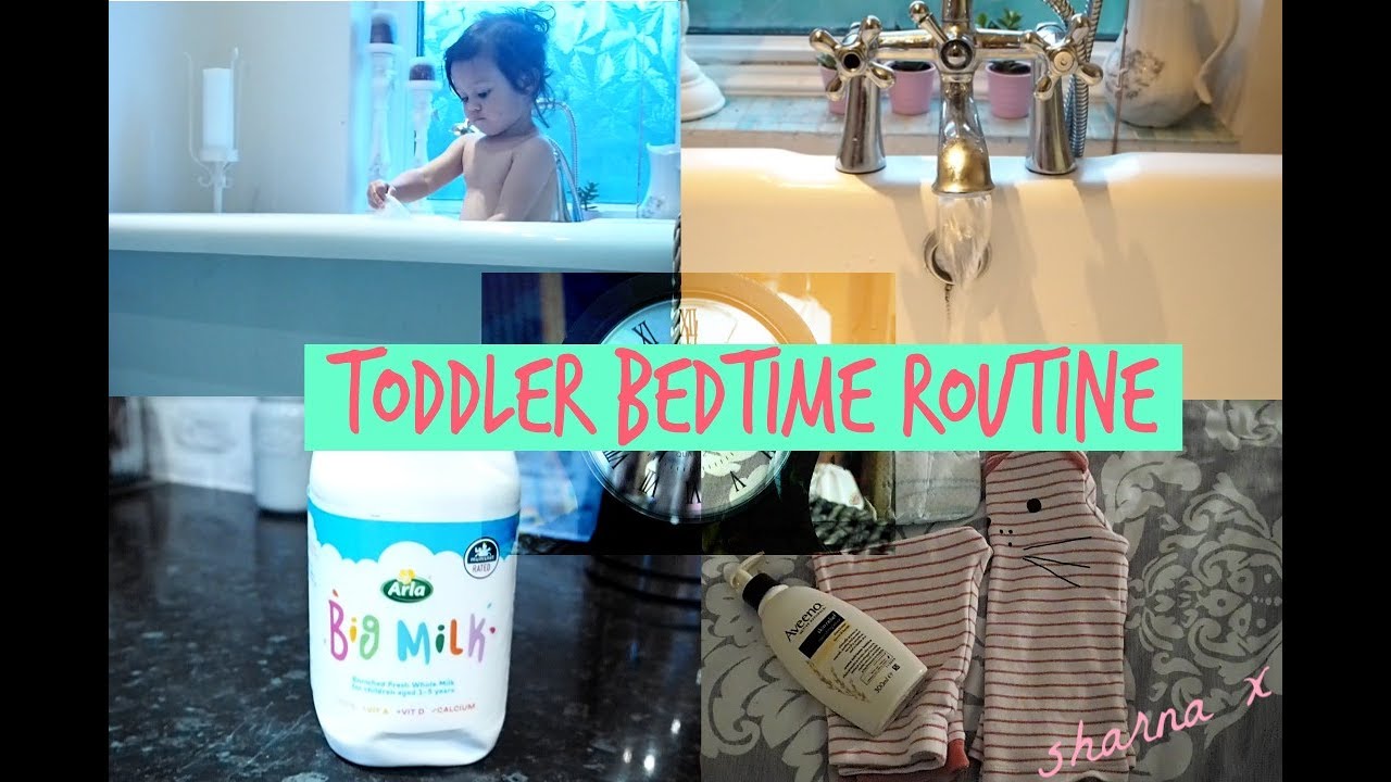 TODDLER BEDTIME ROUTINE!!! - YouTube