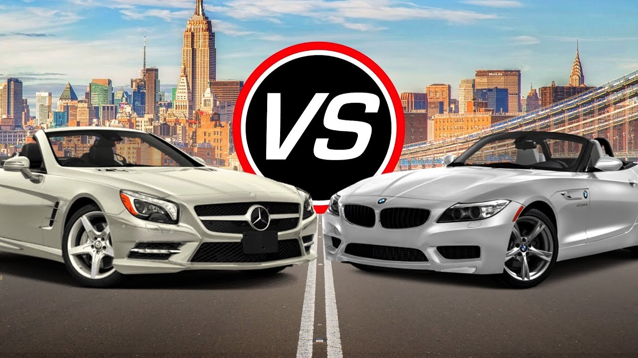 2016 Mercedes-Benz SL550 vs BMW Z4 sDrive28i - Spec Comparison! - YouTube