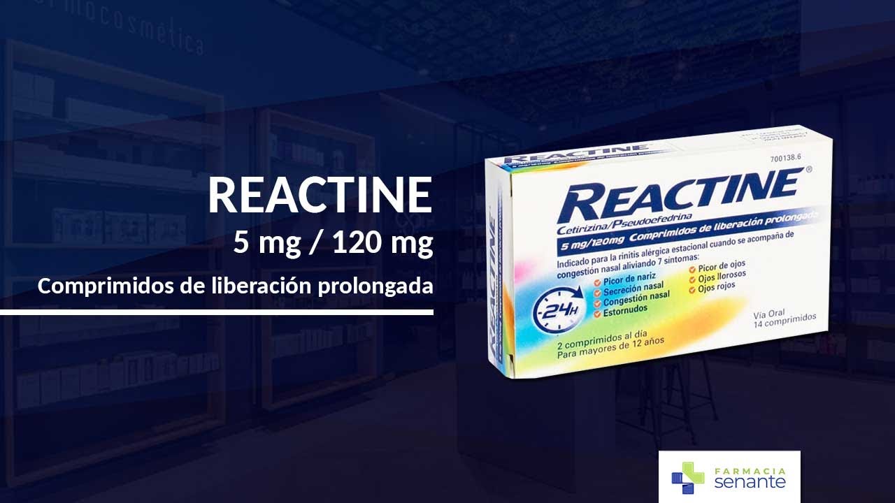 Reactine Comprimidos Opiniones 🌼 Para Que Sirve Reactine 💚 Farmacia