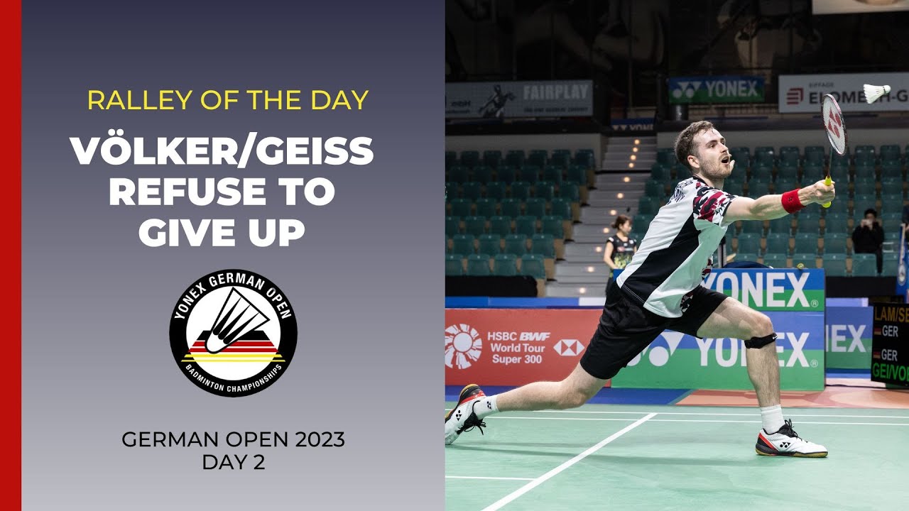 Amazing defense in the German duel to end the day | Ralley of the Day ...