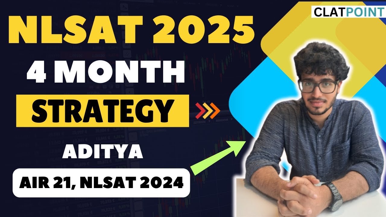 Crack NLSAT 2025 in 4 Months with Topper Aditya, AIR 21 Strategy ...