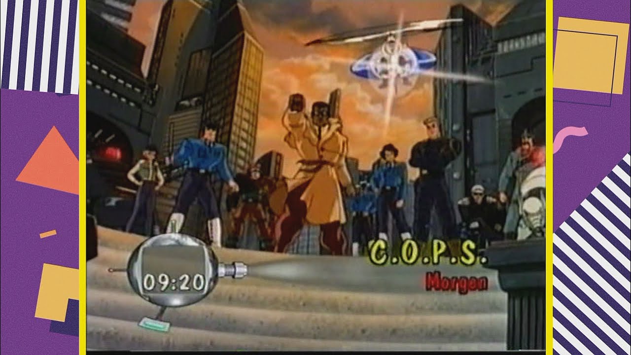 COPS (1988 Cartoon) Fox Kids TV Commercial (Dutch / Nederlands) - YouTube